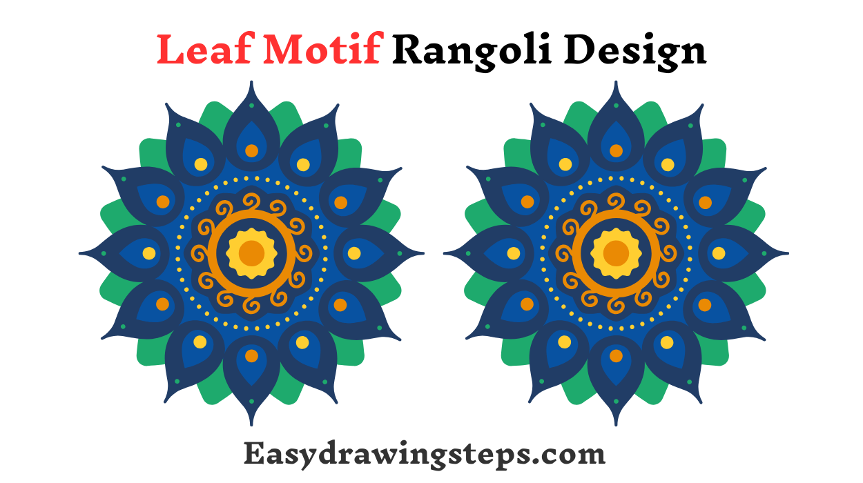 Top 10 Simple Rangoli Design - Easy Drawing