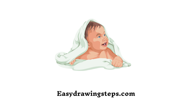 10 easy steps to draw Baby Drawing - Easy Drawing