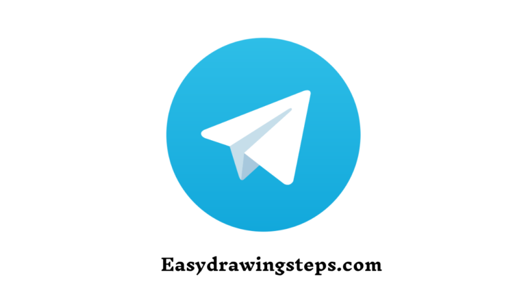 10 easy steps to draw Telegram Logo Drawing - Easy Drawing