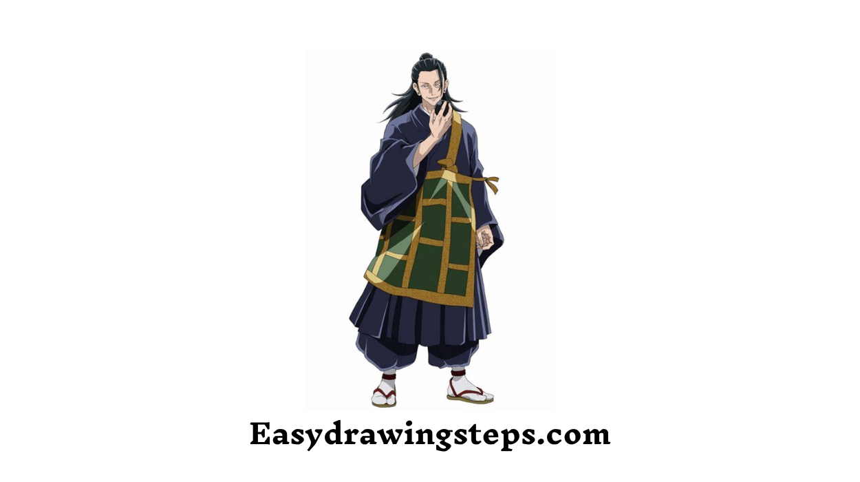 10 easy steps to draw Geto Drawing - Easy Drawing