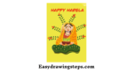 10 easy steps to draw Harela Drawing - Easy Drawing