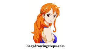 10 Easy Steps to Draw Nami Drawing from One Piece - Easy Drawing