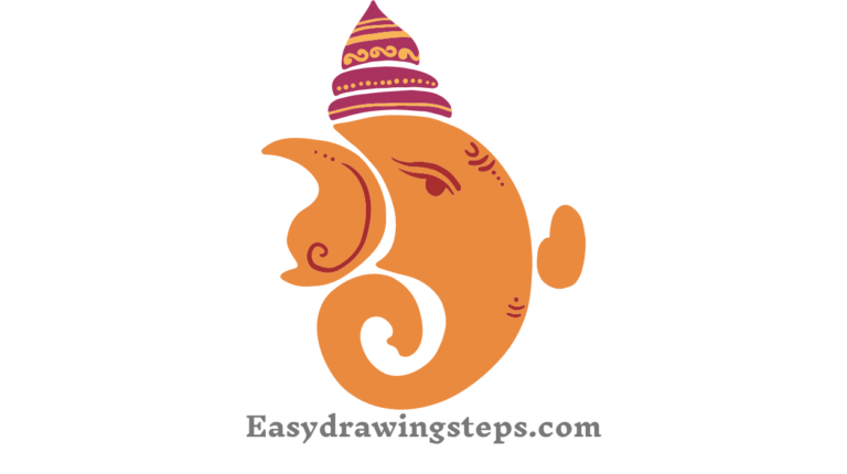 10 Easy Steps to Draw Vinayagar Drawing - Easy Drawing