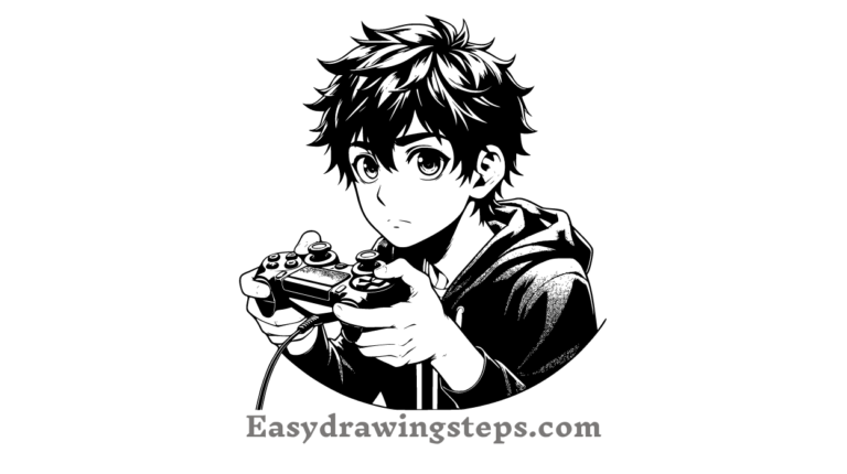 10 Steps to Draw Anime Drawing Easy - Easy Drawing