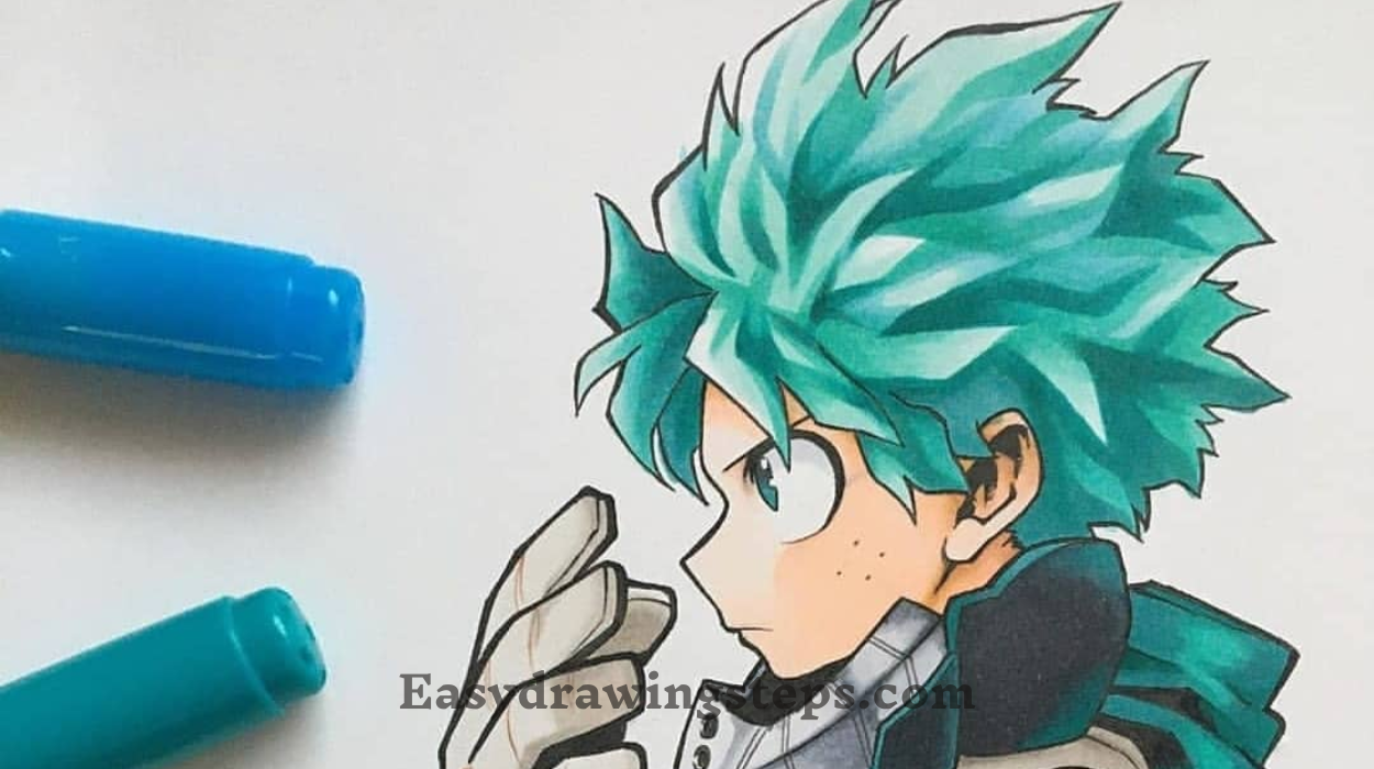 10 Steps to Draw Easy Anime Drawing - Easy Drawing