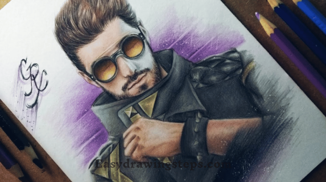 10 Easy Steps to Draw Free Fire Drawing - Easy Drawing