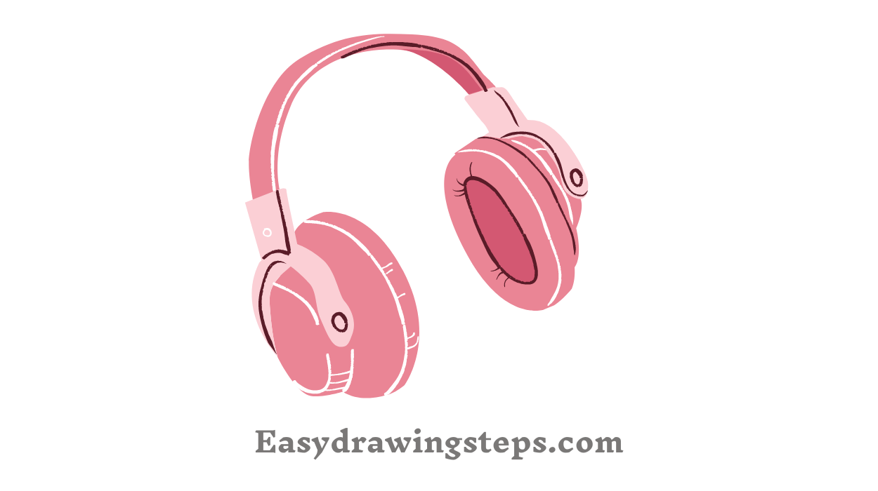 10 Easy Steps to Draw Headphone Drawing - Easy Drawing