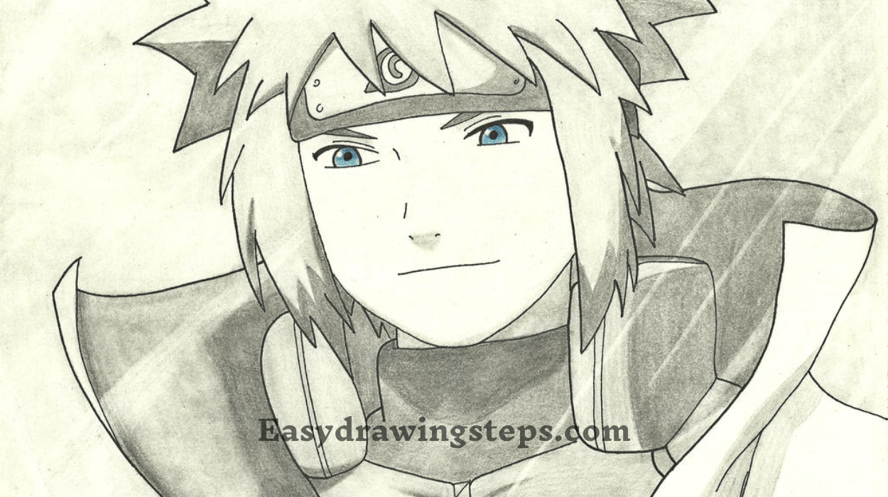 10 Easy Steps to Draw Minato Drawing - Easy Drawing