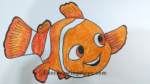 10 Easy Steps to Draw Nemo Drawing - Easy Drawing
