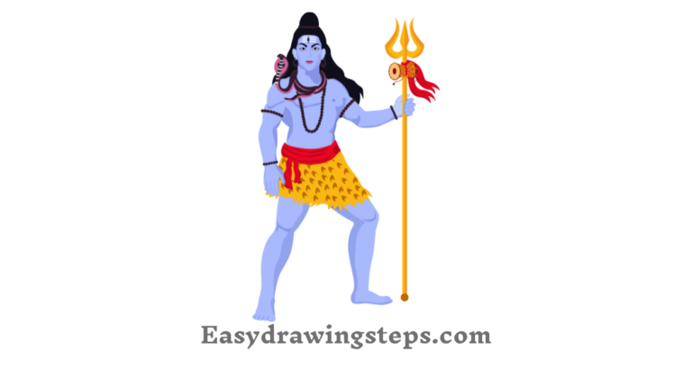 10 Easy Steps to Draw Shiva Drawing - Easy Drawing