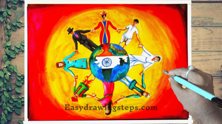 10 Easy Steps to Draw Unity Drawing - Easy Drawing